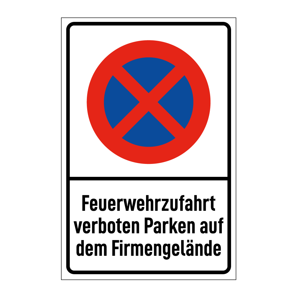 Parken Auf Feuerwehrzufahrt