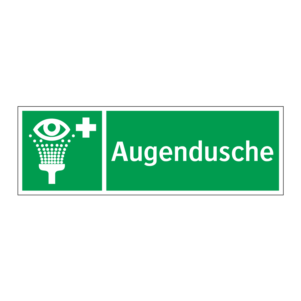 Kauf Augendusche schild | SignOnline | DE-E1228