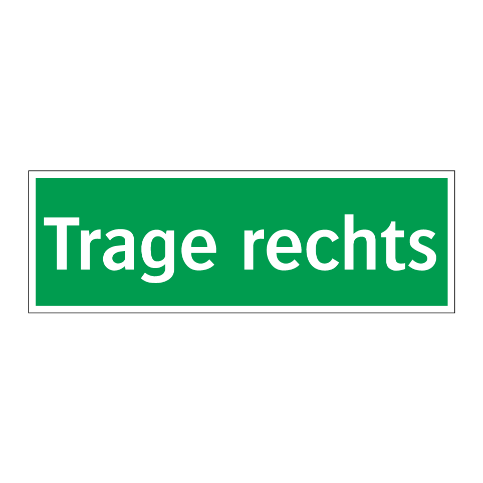 Kauf Trage rechts schild | SignOnline | DE-E360