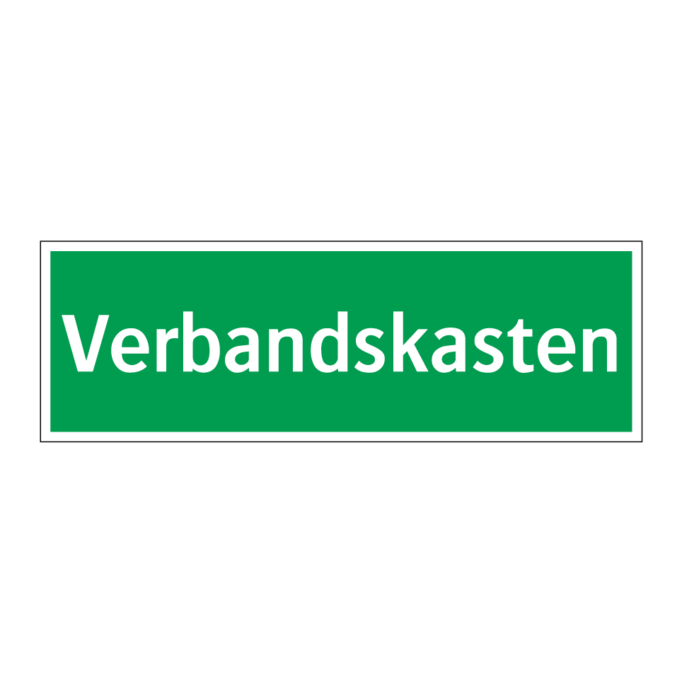 Kauf Verbandskasten schild | SignOnline | DE-E390