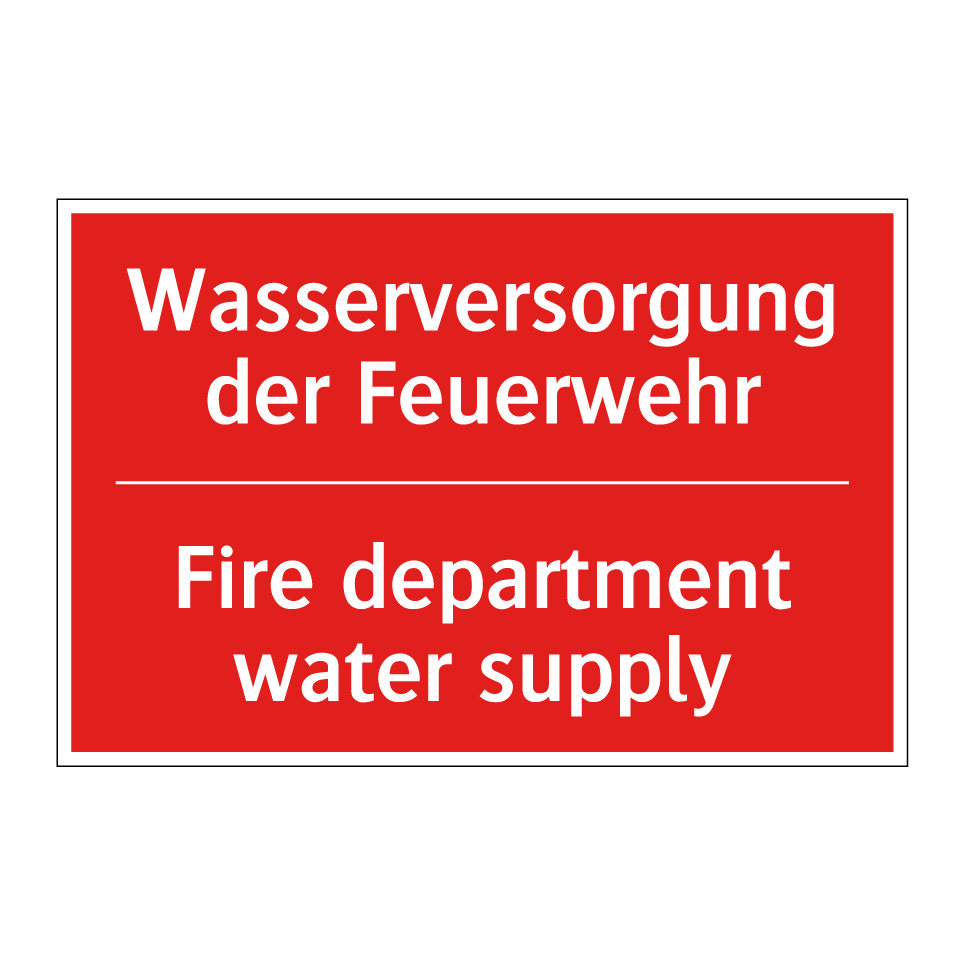 Kauf Wasserversorgung der Feuerwehr - Fire department water supply ...