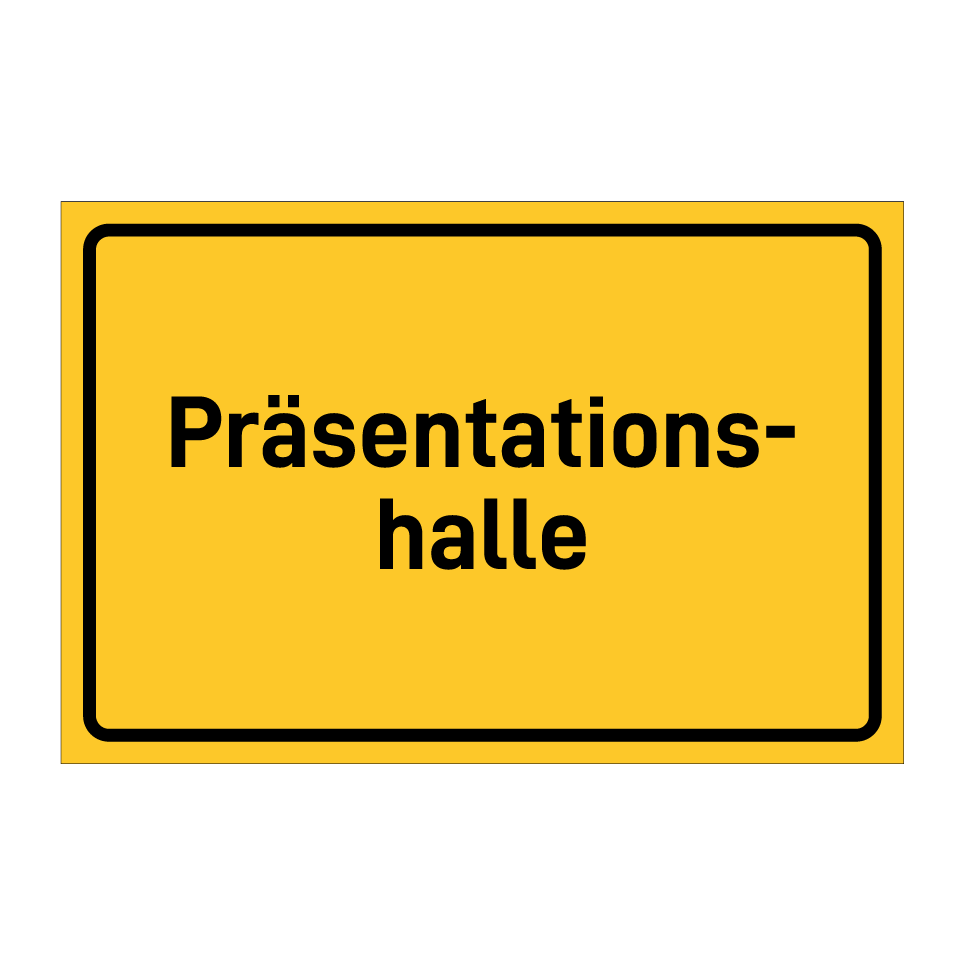 Präsentations- halle