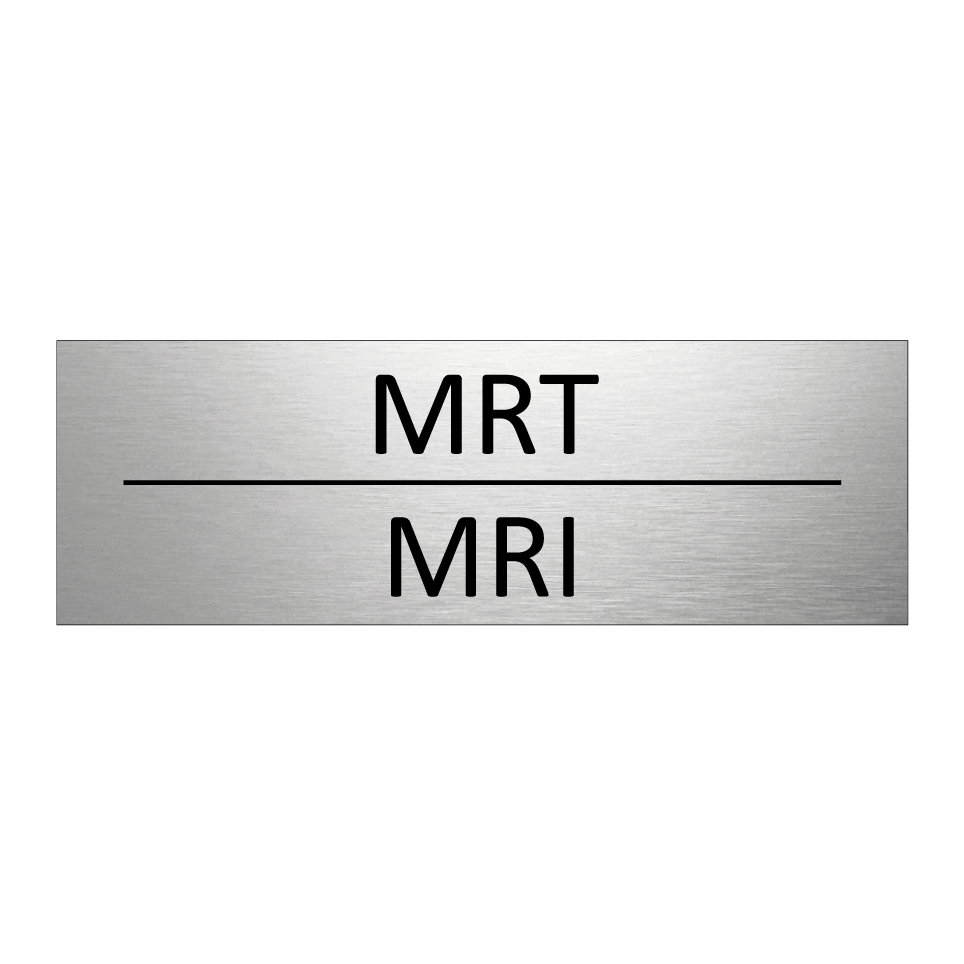 MRT - MRI Schild | SignOnline | DE-I3474