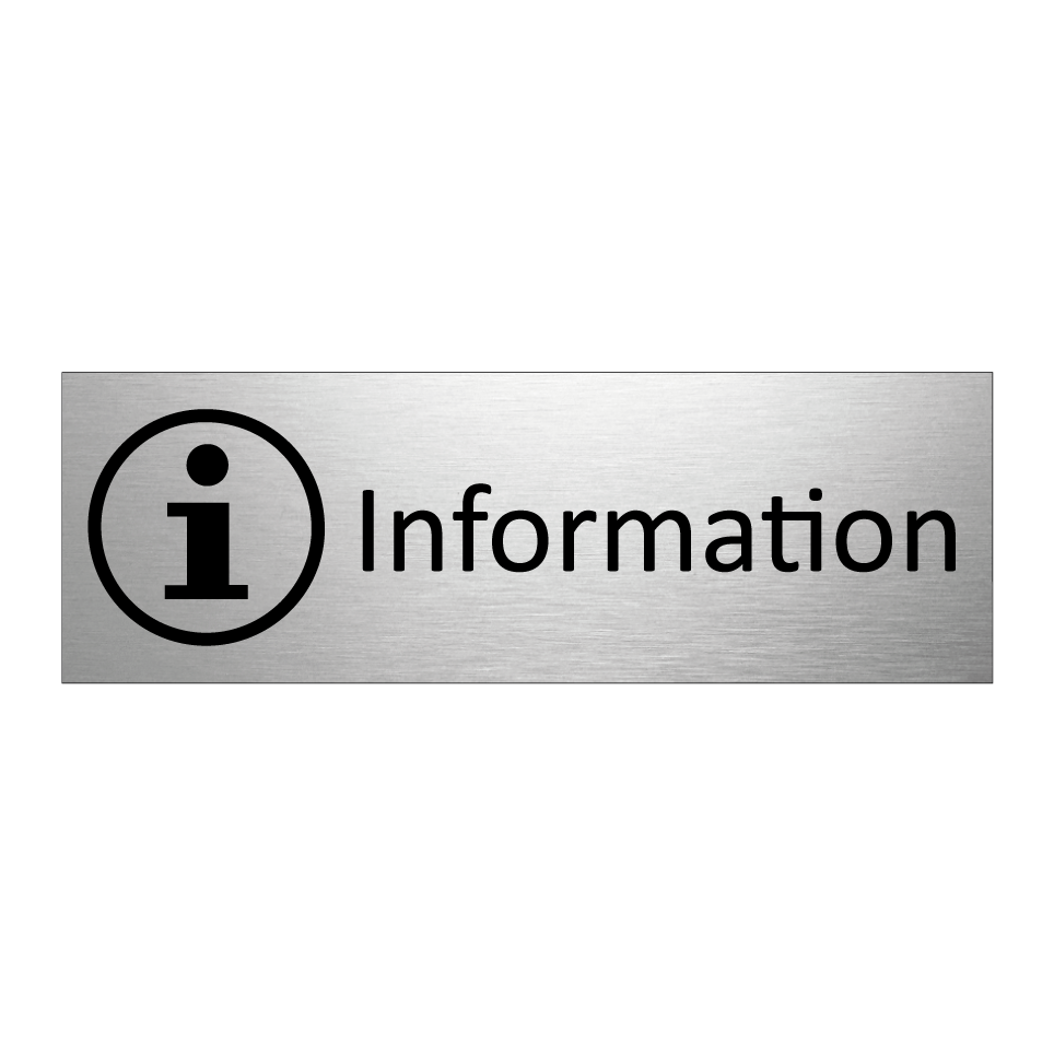 Information Schild | SignOnline | DE-I4016
