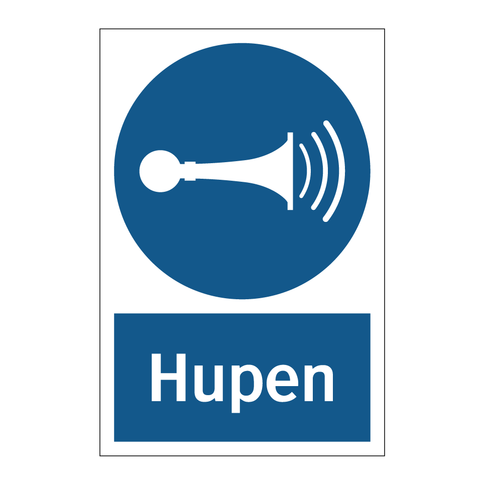 Kauf Hupen schild | SignOnline | DE-M3122