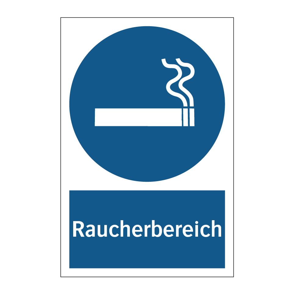 Kauf Raucherbereich schild | SignOnline | DE-M3550
