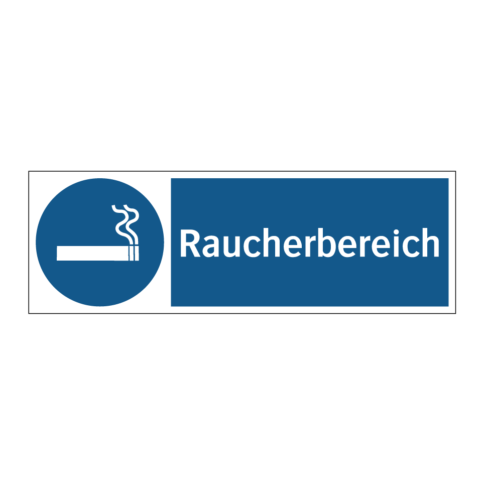 Kauf Raucherbereich schild | SignOnline | DE-M4837