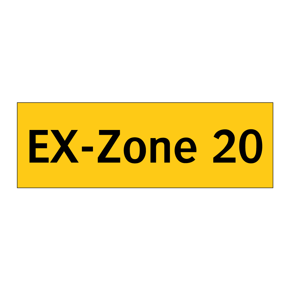 Kauf EX-Zone 20 schild | SignOnline | DE-W1216