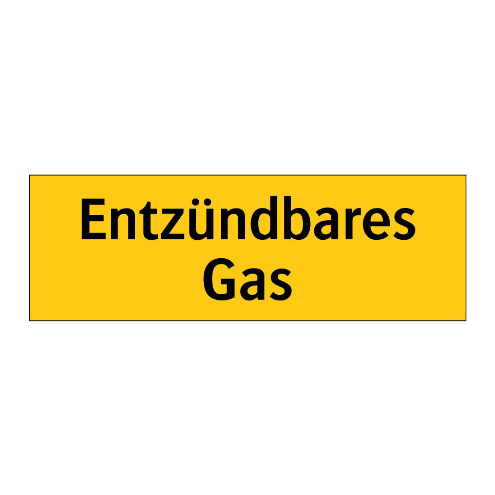 Kauf Entzündbares Gas schild | SignOnline | DE-W1243