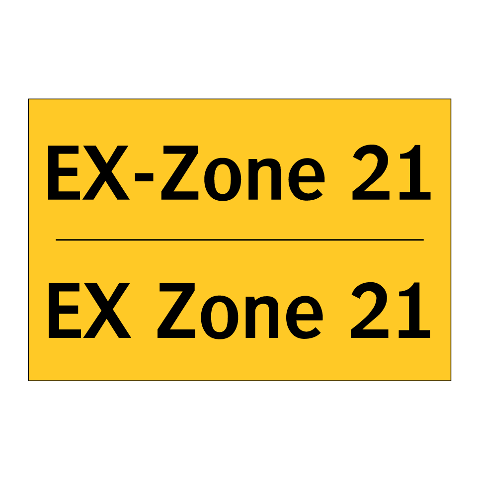 Kauf EX-Zone 21 - EX Zone 21 schild | SignOnline | DE-W3427