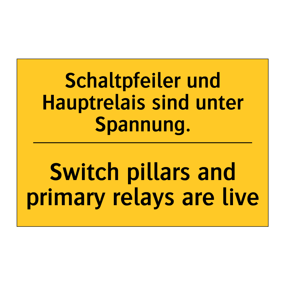 Kauf Schaltpfeiler und Hauptrelais /.../ - Switch pillars and primary ...