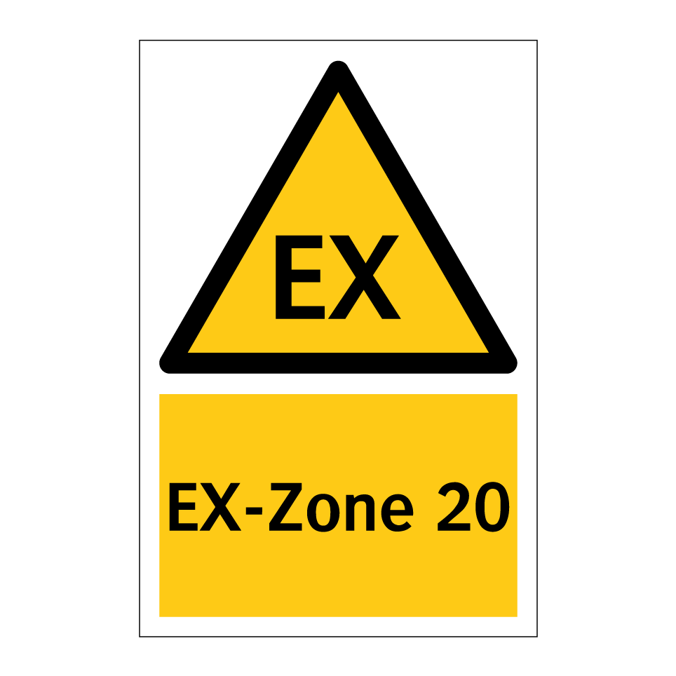 Kauf EX-Zone 20 schild | SignOnline | DE-W5636
